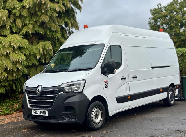 RENAULT MASTER LWB 2.3 Diesel Free ULEZ Euro 6 Great Van NO VAT £12,500 ...