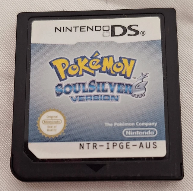 POKEMON SOULSILVER VERSION Nintendo DS Cartridge Only Tested Working ...