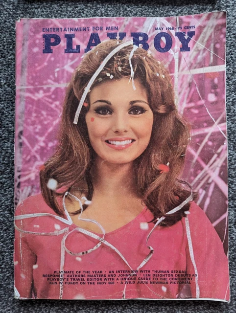 PLAYBOY MAGAZINE MAY 1968 Elizabeth Jordan Julie Newmar Angela Dorian £ ...