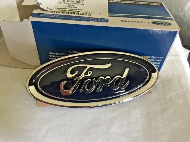 ORIGINAL EOM Ford Emblem Plaque Logo Decal Badge 5258395 EUR 19,61 ...