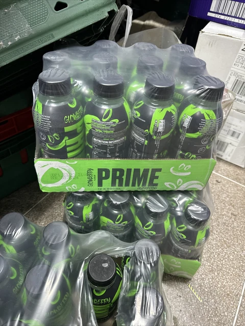 PRIME GLOWBERRY HYDRATION DRINK 12 PACK 500ML BOTTLES By Ksi And Logan ...