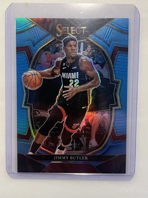 2022-23 PANINI SELECT Jimmy Butler bleu clair Prizm Concourse /299 #8 ...