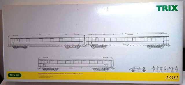 NEU *** TRIX H0 - DB Salonwagen-Set # 23352 *** OVP EUR 139,00 - PicClick DE