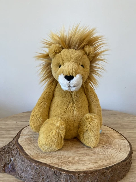 NEW WITH TAG Genuine Jellycat Medium Bashful Lion Soft Toy £29.99 ...