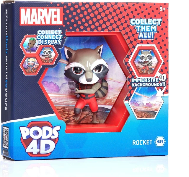 NEW WOW! PODS 4D Marvel Guardians of the Galaxy ROCKET £15.95 - PicClick UK