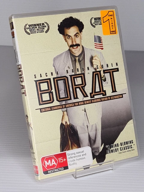 BORAT DVD BOBBY Rowe Pamela Anderson Sacha Baron Cohen EUR 5,77 ...