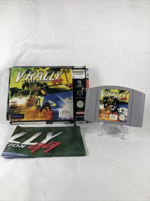 V-RALLY 99 ÉDITION Nintendo 64 N64 Emballé Complet Testé Pal EUR 61,09 ...
