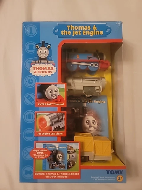 THOMAS AND FRIENDS Trackmaster motorisé Thomas & the Jet Engine avec ...