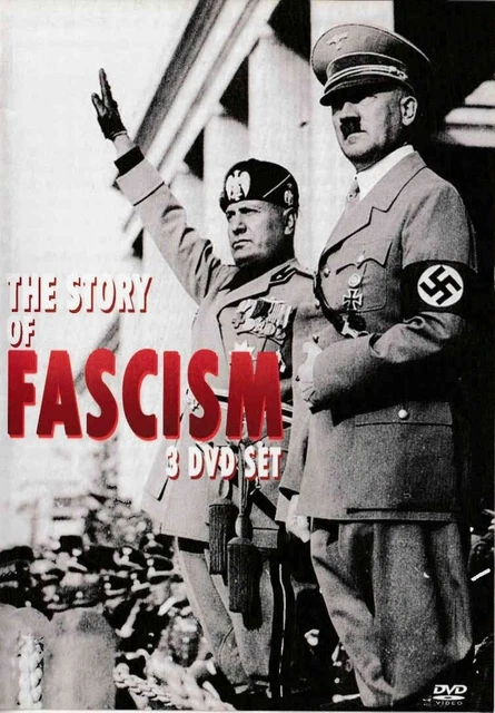 THE STORY OF Fascism DVD 3 Discs Documentary Hitler Benito Mussolini ...