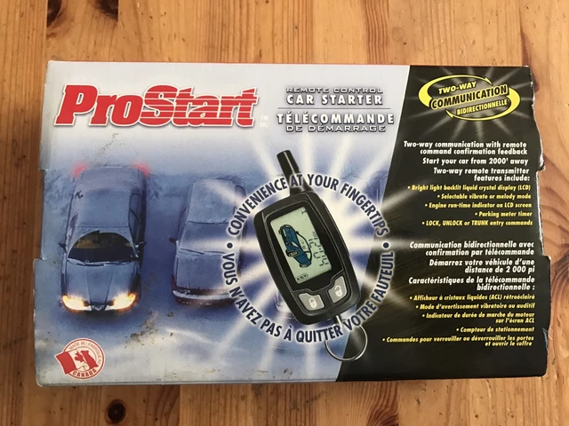 PROSTART CT-3400 TW Two-Way Remote Control Car Starter - New $149.00 ...