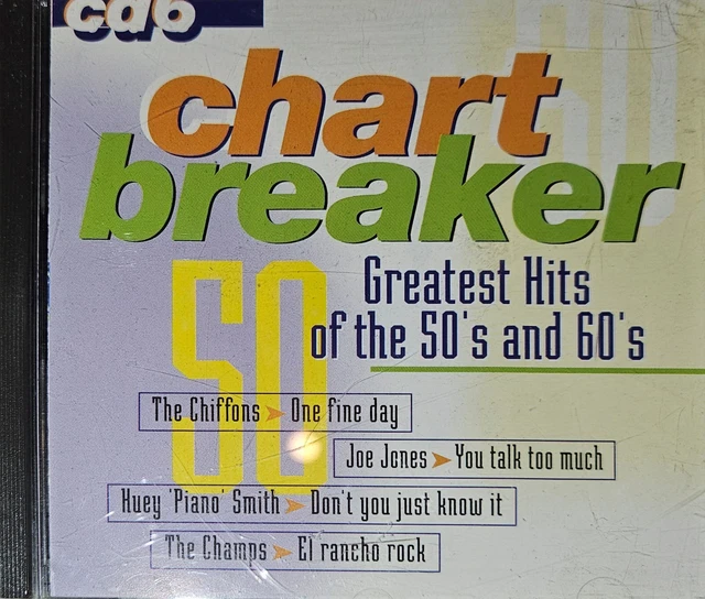 CHART BREAKER - Greatest Hits Of The 50's And 60's CD 6 EUR 2,99 ...