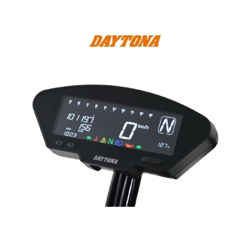 DAYTONA DEVA01 DIGITALES Multi Instrument Tacho schwarz, E-geprüft EUR 239,93 - PicClick DE