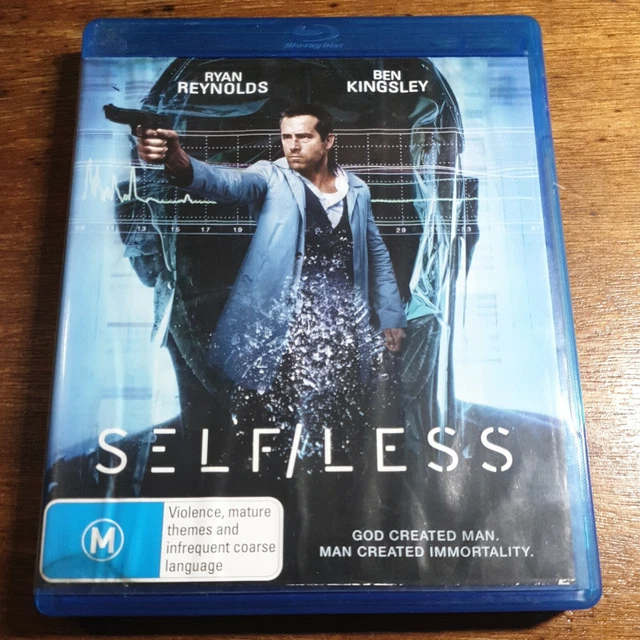 SELF/LESS BLURAY LIKE NEW! FREE POST Ryan Reynolds, Natalie Martinez £9 ...