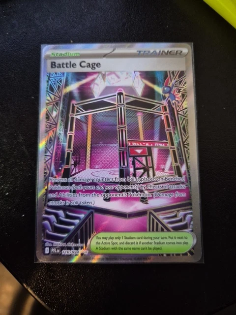 BATTLE CAGE TRAINER 116/094 Phantasmal Flames Pokemon Card Mint £5.48 ...