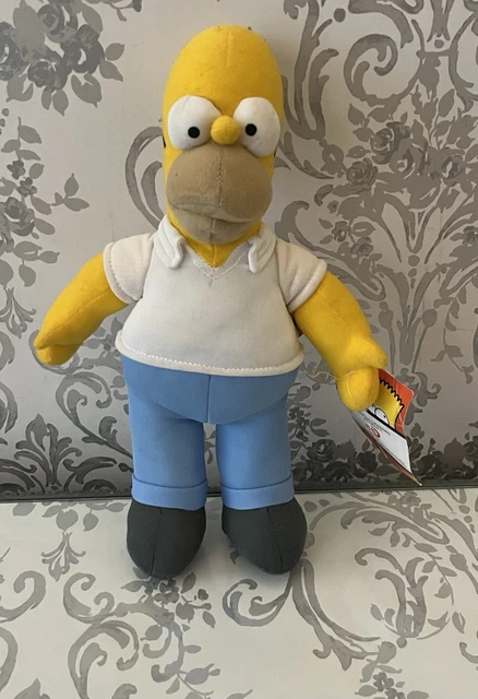 HOMER SIMPSON SOFT Toy Plush the Simpsons 2005, Matt Groening, 13-inch ...