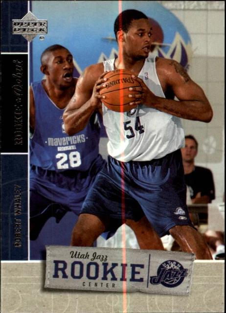2005-06 UPPER DECK recrue début jazz carte basketball #128 recrue ...