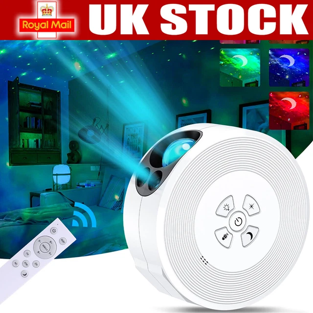 STAR GALAXY PROJECTOR RGB Dimming Nebula Night Light for Home Theatre ...