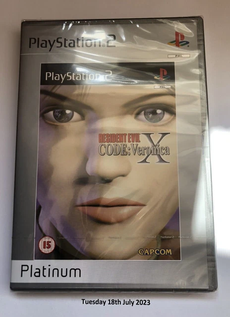PS2 RESIDENT EVIL Code Veronica X, UK Pal, Brand New & Sony Factory ...