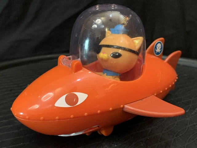 OCTONAUTS GUP-B TIGER shark Submarine Vehicle Kwazii Kwazzi Figure ...