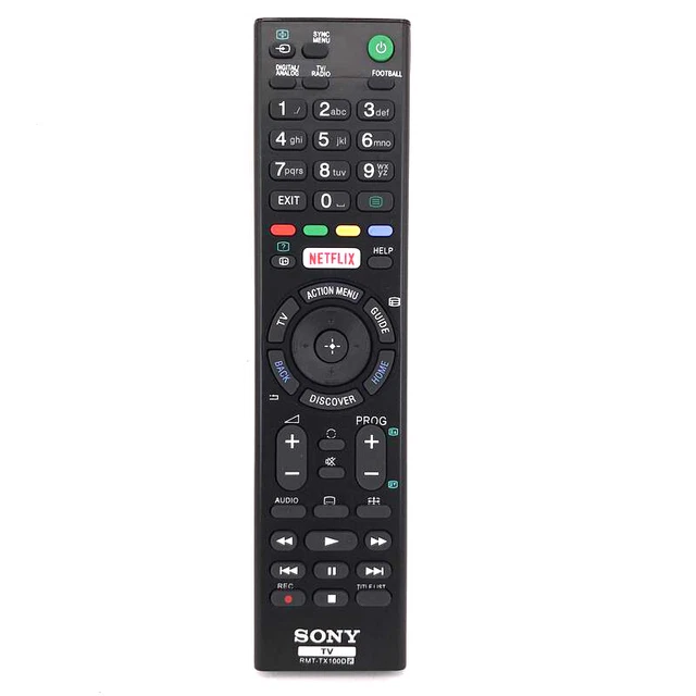 NEU RMT-TX100D FÜR Sony HD TV-Fernbedienung KDL-50W755C KDL-50W756C FW ...