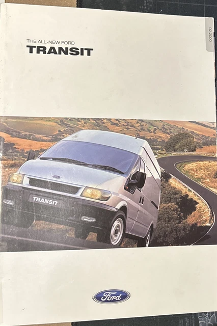 THE FORD TRANSIT Van Range Original Car Sales Brochure Collectable From ...
