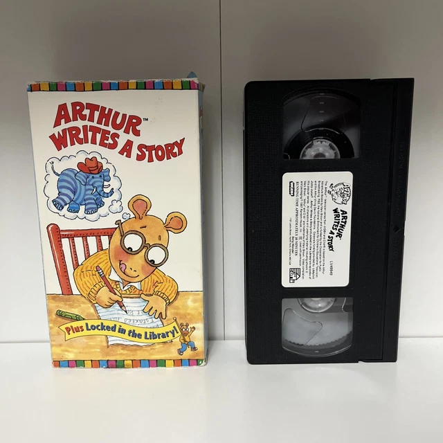 ARTHUR WRITES A Story VHS Good Condition VHS Arthur Marc Brown PBS Kids ...
