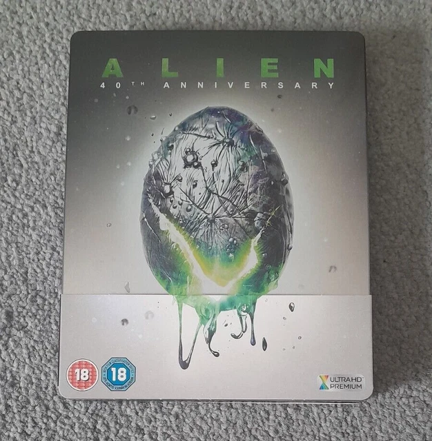 ALIEN (4K UHD Steelbook Includes Blu-ray, RARE & OOP) Dir. Ridley Scott ...