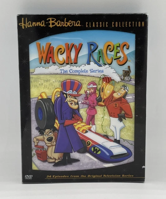 HANNA-BARBERA WACKY RACES The Complete Series Classic Collection 3 DVD ...