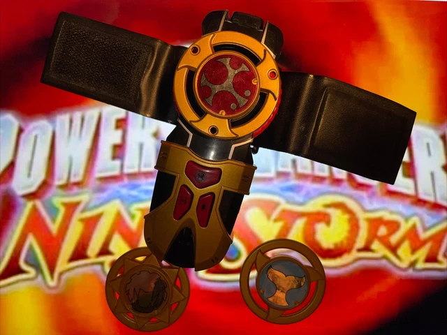 POWER RANGERS NINJA Storm Wind Morpher completamente testato ...