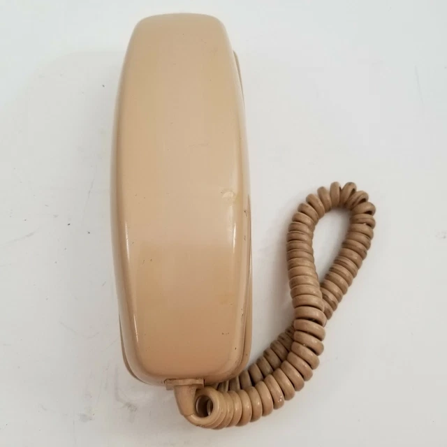 WESTERN ELECTRIC - Bell System TRIMLINE Desk RARE COLOR - BEIGE CREAMY ...