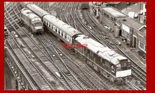 PHOTO CLASS 25 Loco Leaving Newcastle Railway Station £1.65 - PicClick UK