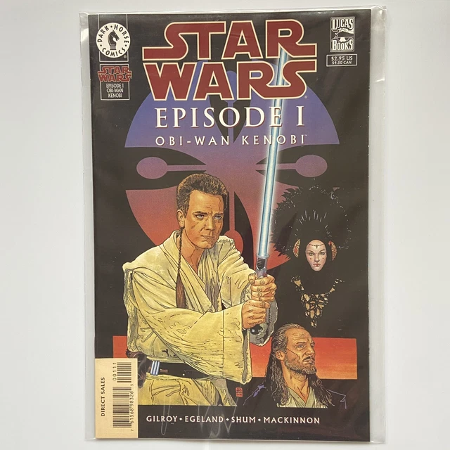 STAR WARS EPISODE I Obi-Wan Kenobi Comic Book One Shot Dark Horse 1999 ...