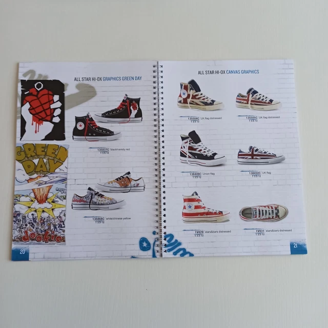 CONVERSE 2013 SPRING Summer Sample Catalog Look Book 67 Pages Used L823 ...