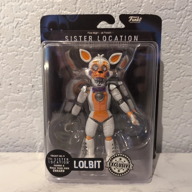 FNAF FIVE NIGHTS AT FREDDYS Lolbit Sister LOCATION FUNKO FIGURE Rare ...