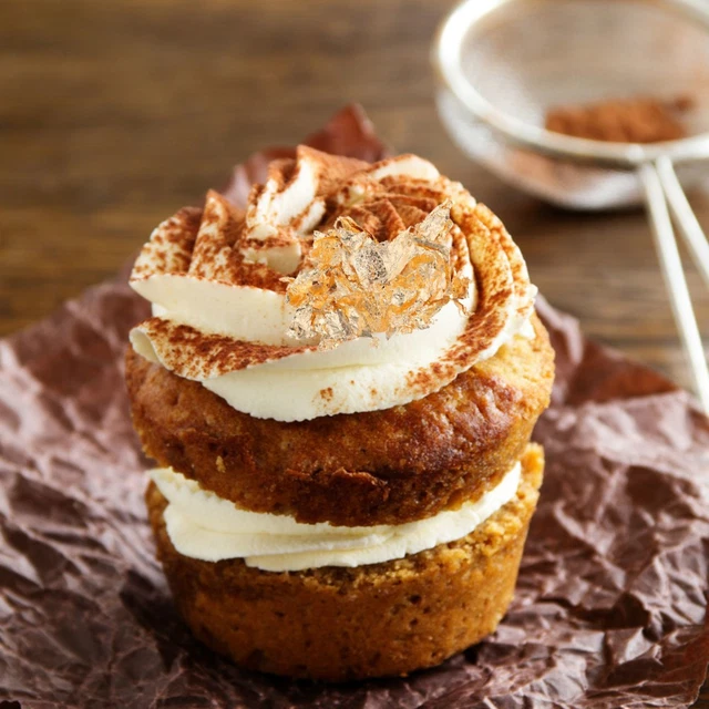 2 BOTTLES LEAF Flakes Edible Foil Paper Cake Glitter Sprinkles ...