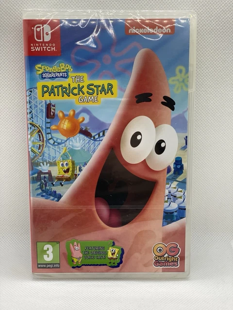SPONGEBOB SQUAREPANTS: THE Patrick Star Game - Nintendo Switch Game ...