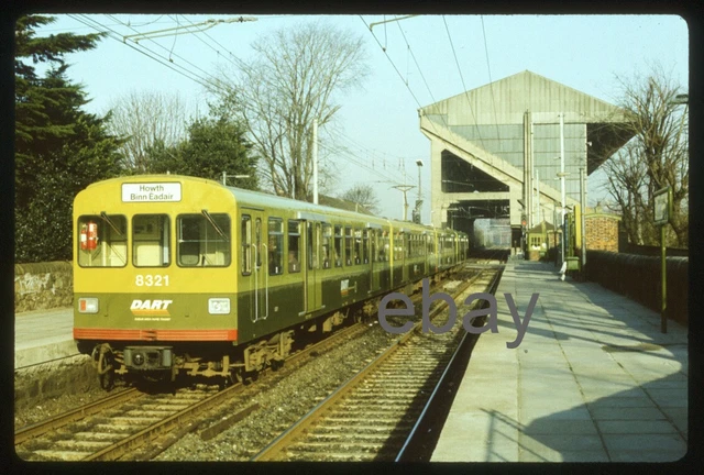 ORIGINAL 35MM SLIDE - Irish Railways - EMU 8321 at Sydney Parade on 11. ...