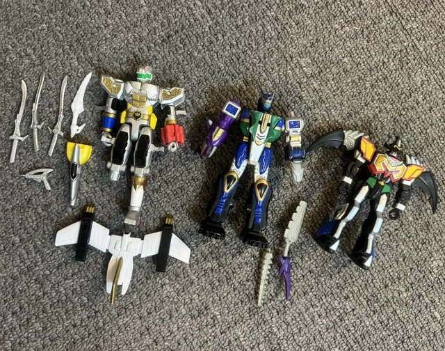 POWER RANGERS WILD Force Predazord Bandai Titan Megazord Phantom Ranger ...