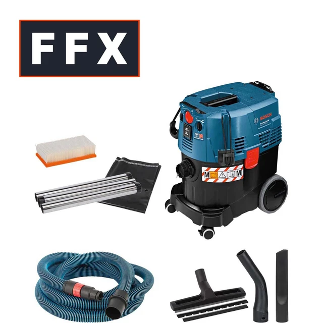 BOSCH PROFESSIONAL GAS35MAFC 240V 35L Wet/Dry M-Class Vacuum Dust ...