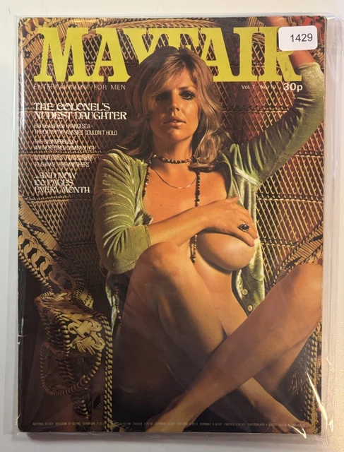 MAYFAIR MAGAZINE VOL 7 No 10 Vintage Adult Collectors issue £14.99 - PicClick UK