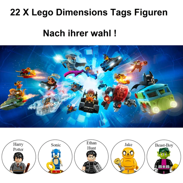 #22 X LEGO Dimensions Tags Figures / Vehicles LEGO Dimensions FIGURES £ ...