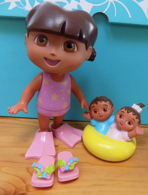 BIG DORA THE Explorer Figure & The Twins Removable Footwear Can Use In ...