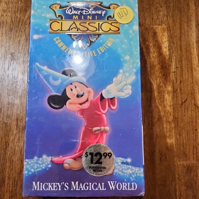 WALT DISNEY MINI Classics - Mickeys Magical World (VHS, 1988) FACTORY ...