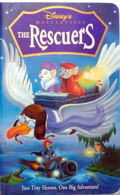 THE RESCUERS [VHS 1999 Walt Disney Masterpiece 14793] Bob Newhart, Eva ...