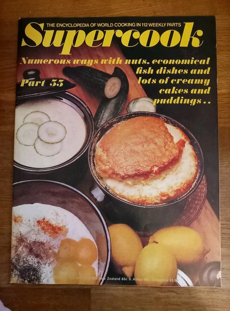 MAGAZINE - SUPERCOOK 1970s Marshall Cavendish Cooking Magazine Part 55 ...