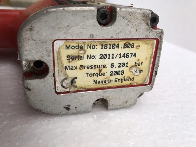 NORBAR PNEUTORQUE 18104.B08 Pneumatic Torque Wrench Motor #Not Working ...
