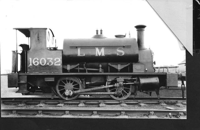 LMS EX CALEDONIAN - Pug 0-4-0St - 16032 - Vintage Image - # L4384 £1.70 ...