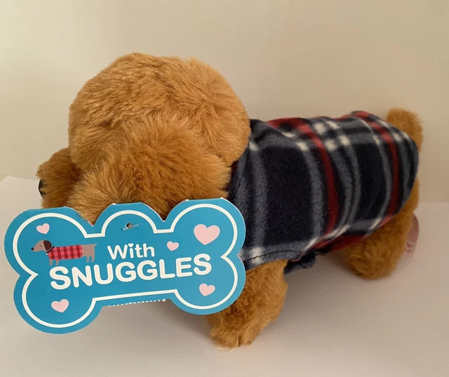 THE CARD FACTORY With Snuggles 12” Dachshund Soft Toy New With Tags £9. ...