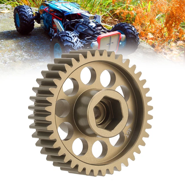 ALUMINUM ALLOY DIFF Spool Gear 40T For Super Clod Buster For Clodbust ...