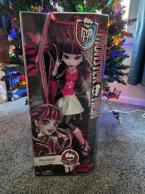 MONSTER HIGH FRIGHTFULLY Tall Ghouls 17’’ Draculaura NRFB 2014 $828.12 ...